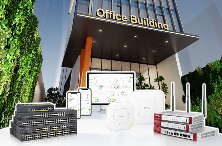 Sơ đồ hệ thống mạng cho tòa nhà nhiều tầng - VTech Solutions